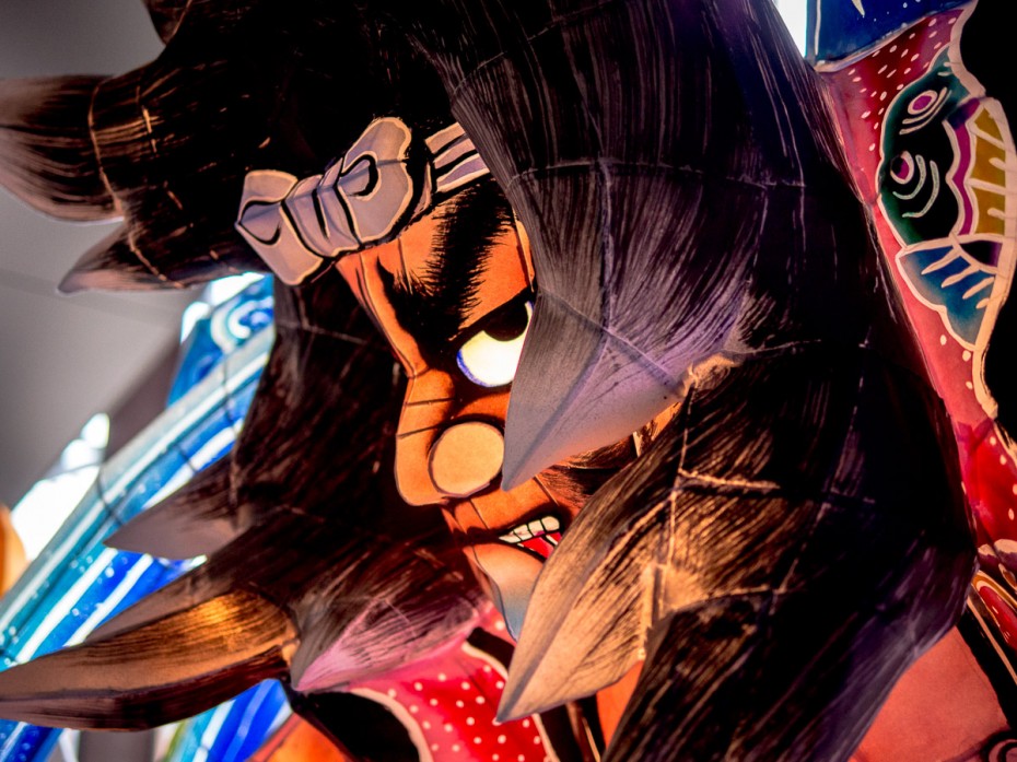 Rise of the Nebuta in Aomori, Japan