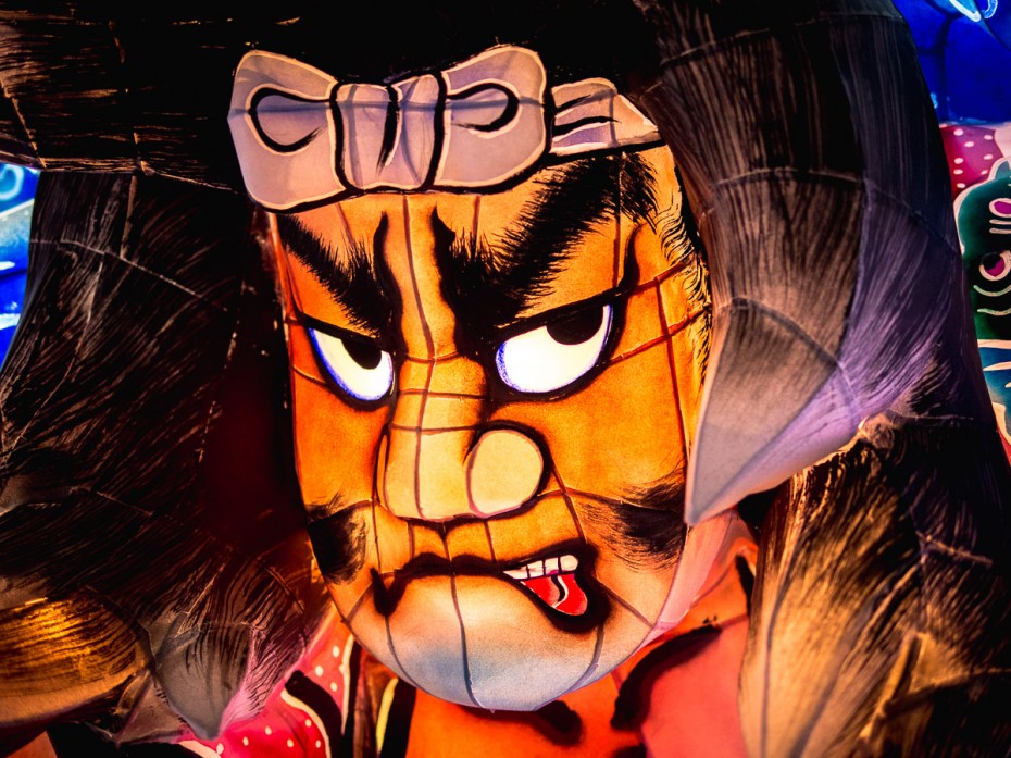Rise of the Nebuta in Aomori, Japan