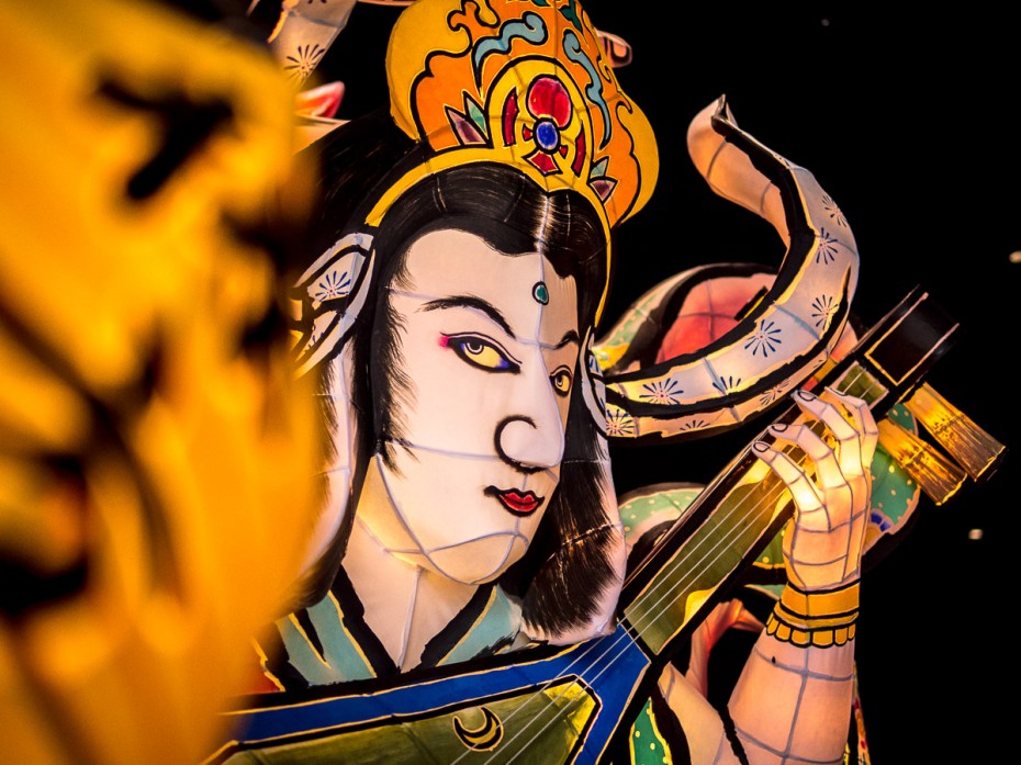 Rise of the Nebuta in Aomori, Japan