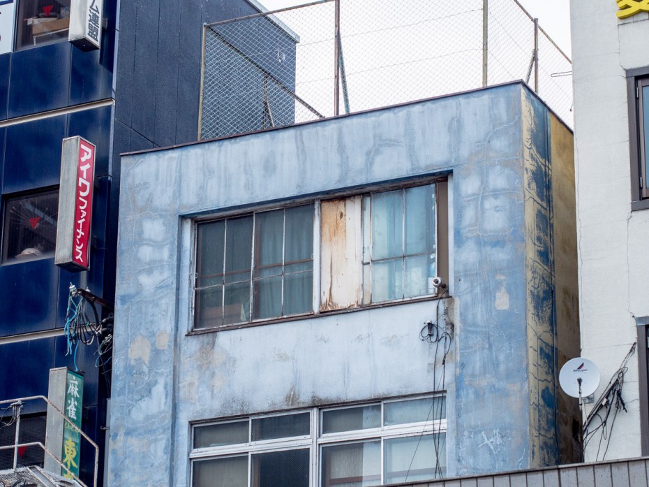 Time-worn Buildings - Suggestion of Motion