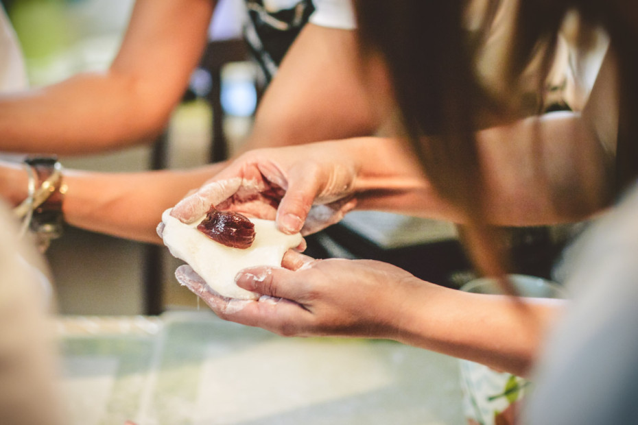 Making Mochi in Hawaii