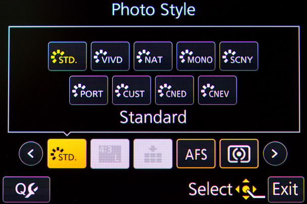 Panasonic GH4 Quick Menu Settings for Video Production