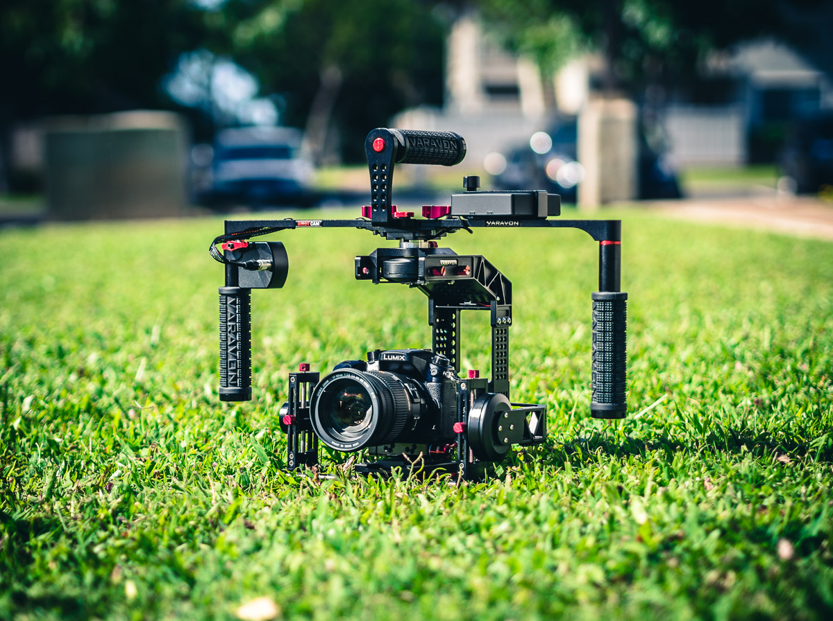 Five 3-Axis Brushless Gimbals for the Panasonic GH4 - Suggestion of Motion